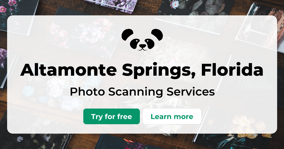 Altamonte Springs, Florida Photo Scanning | PhotoPanda | Premium Photo ...
