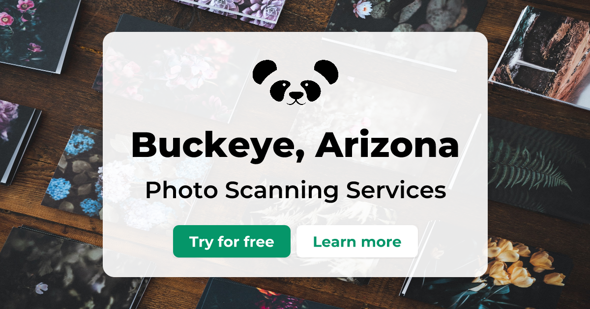 Buckeye, Arizona Photo Scanning | PhotoPanda | Premium Photo Scanning