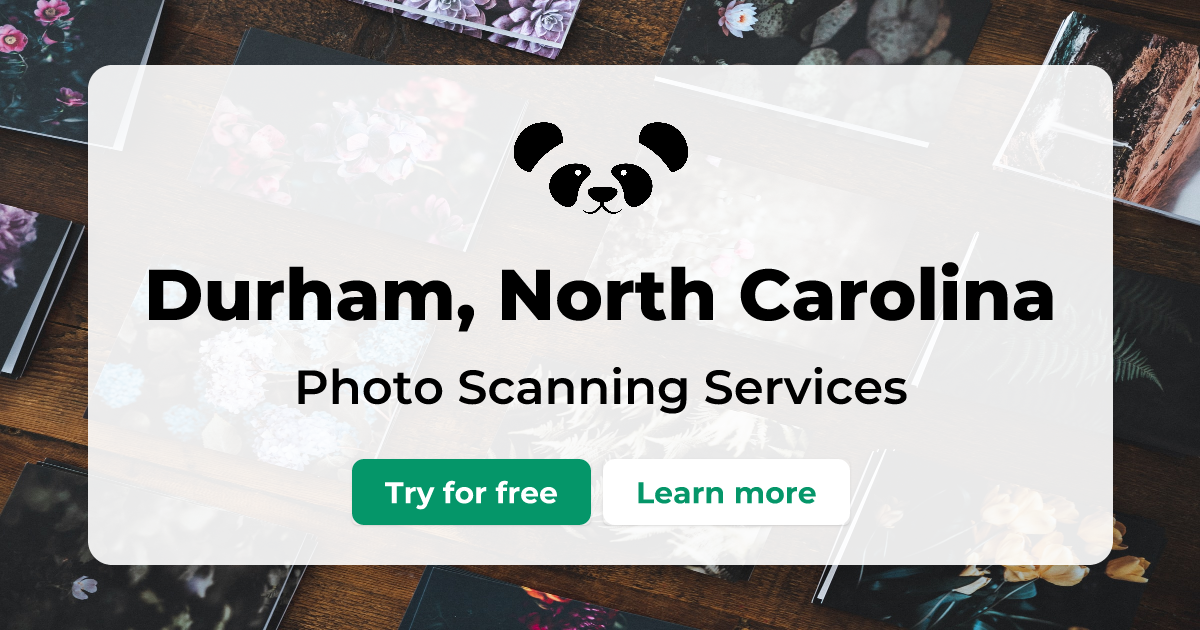 Durham, North Carolina Photo Scanning | PhotoPanda | Premium Photo Scanning