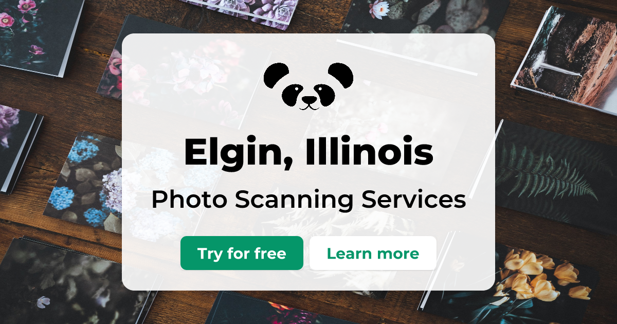 Elgin, Illinois Photo Scanning | PhotoPanda | Premium Photo Scanning