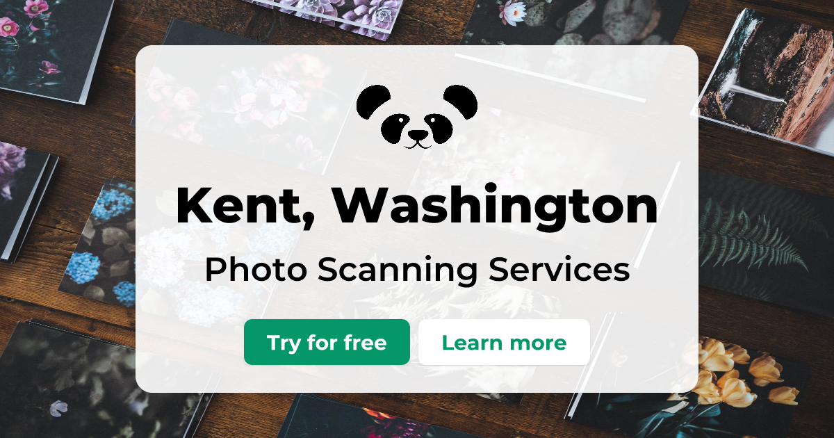 Kent, Washington Photo Scanning | PhotoPanda | Premium Photo Scanning