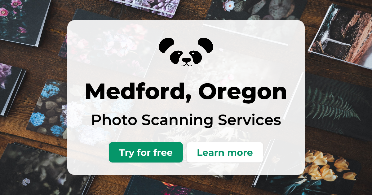 Medford, Oregon Photo Scanning | PhotoPanda | Premium Photo Scanning