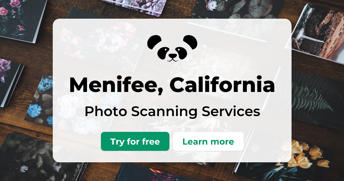 Menifee, California Photo Scanning | PhotoPanda | Premium Photo Scanning