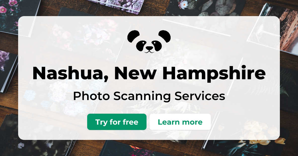 Nashua, New Hampshire Photo Scanning | PhotoPanda | Premium Photo Scanning