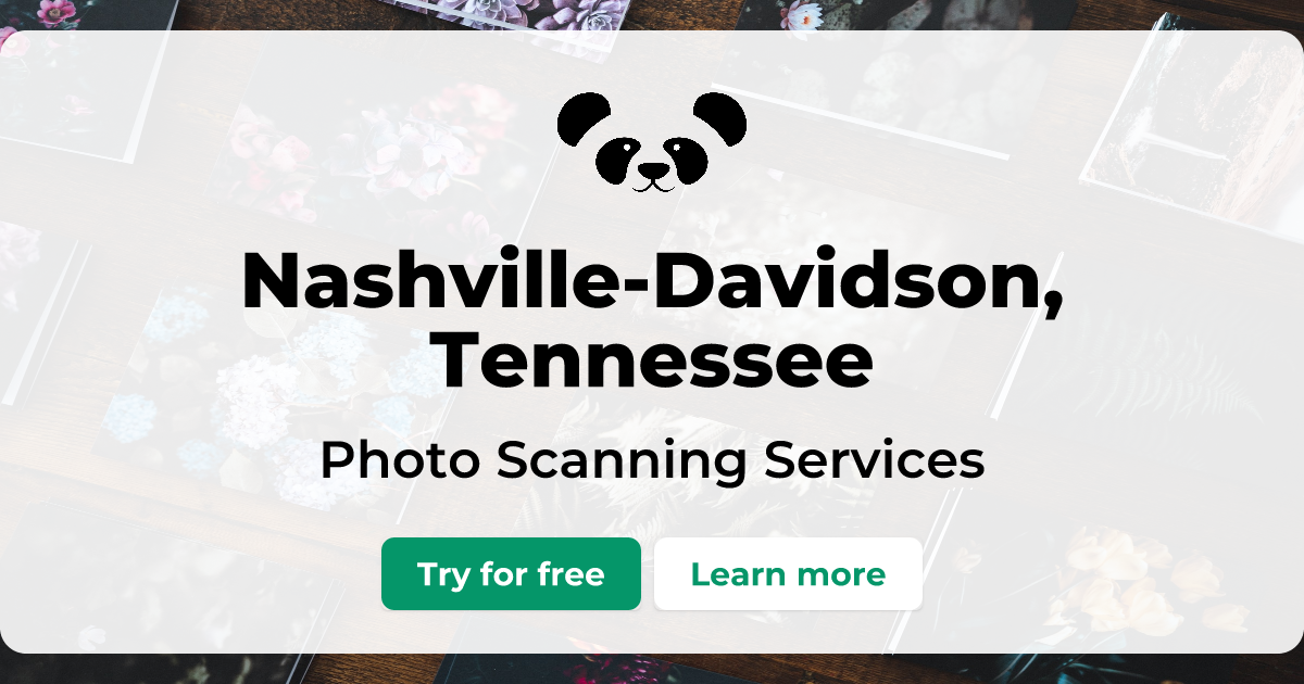 Nashville-Davidson, Tennessee Photo Scanning | PhotoPanda | Premium ...