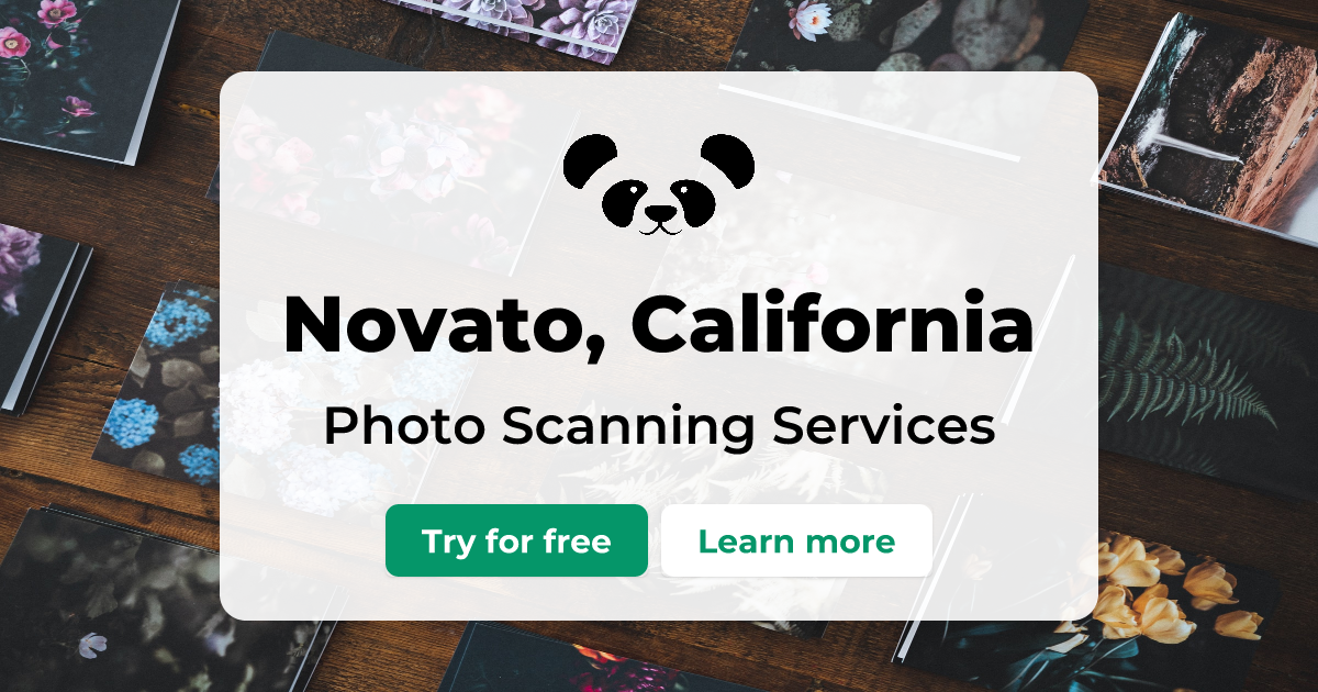 Novato, California Photo Scanning | PhotoPanda | Premium Photo Scanning