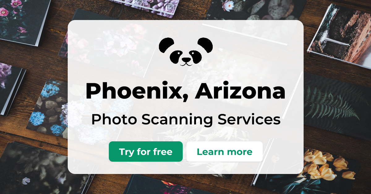 Phoenix, Arizona Photo Scanning | PhotoPanda | Premium Photo Scanning