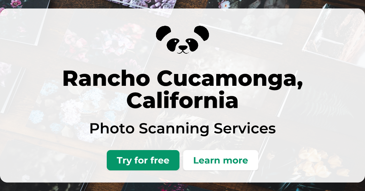 Rancho Cucamonga, California Photo Scanning | PhotoPanda | Premium ...