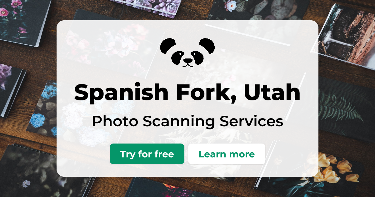 Spanish Fork, Utah Photo Scanning | PhotoPanda | Premium Photo Scanning
