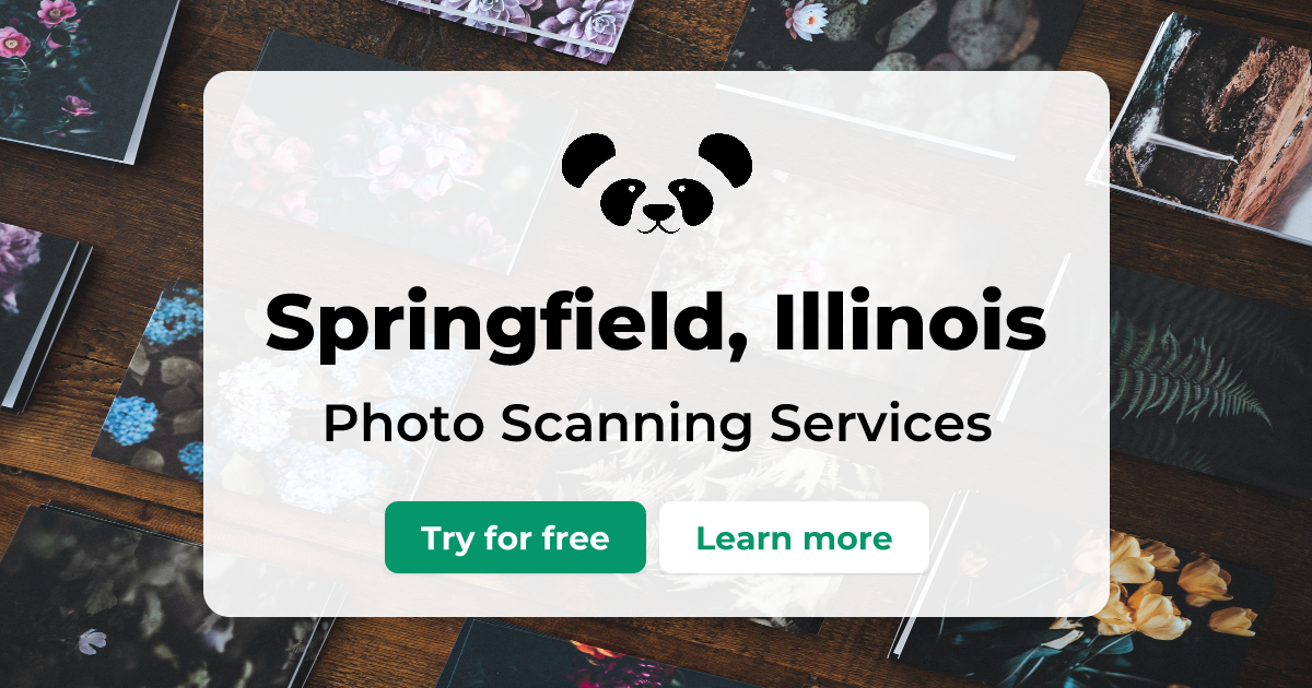 Springfield, Illinois Photo Scanning | PhotoPanda | Premium Photo Scanning