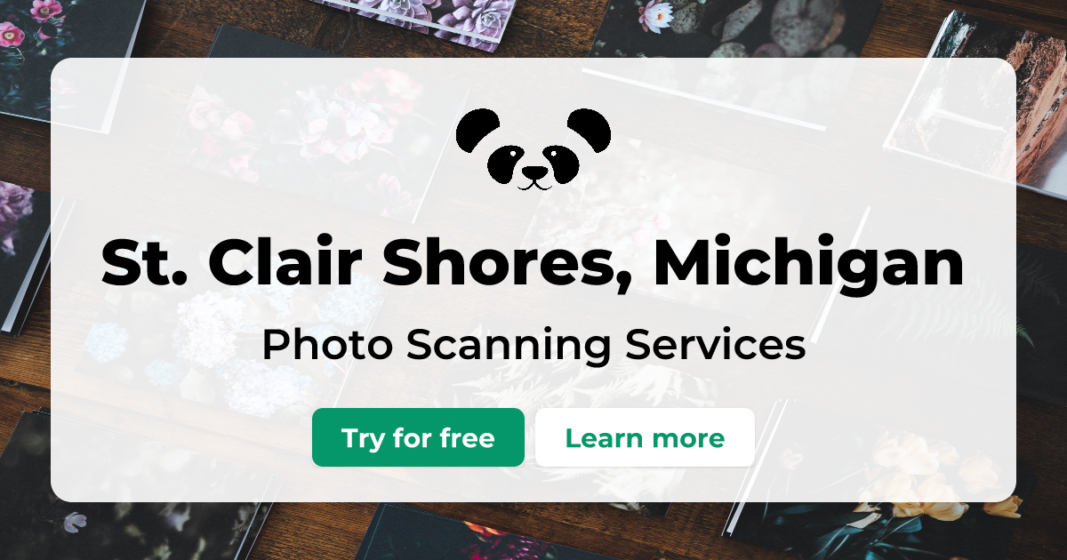 St. Clair Shores, Michigan Photo Scanning | PhotoPanda | Premium Photo ...