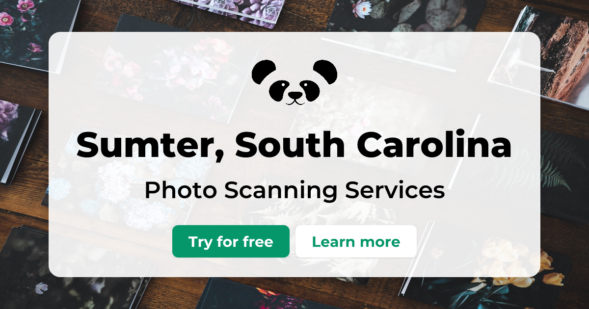 Sumter, South Carolina Photo Scanning | PhotoPanda | Premium Photo Scanning